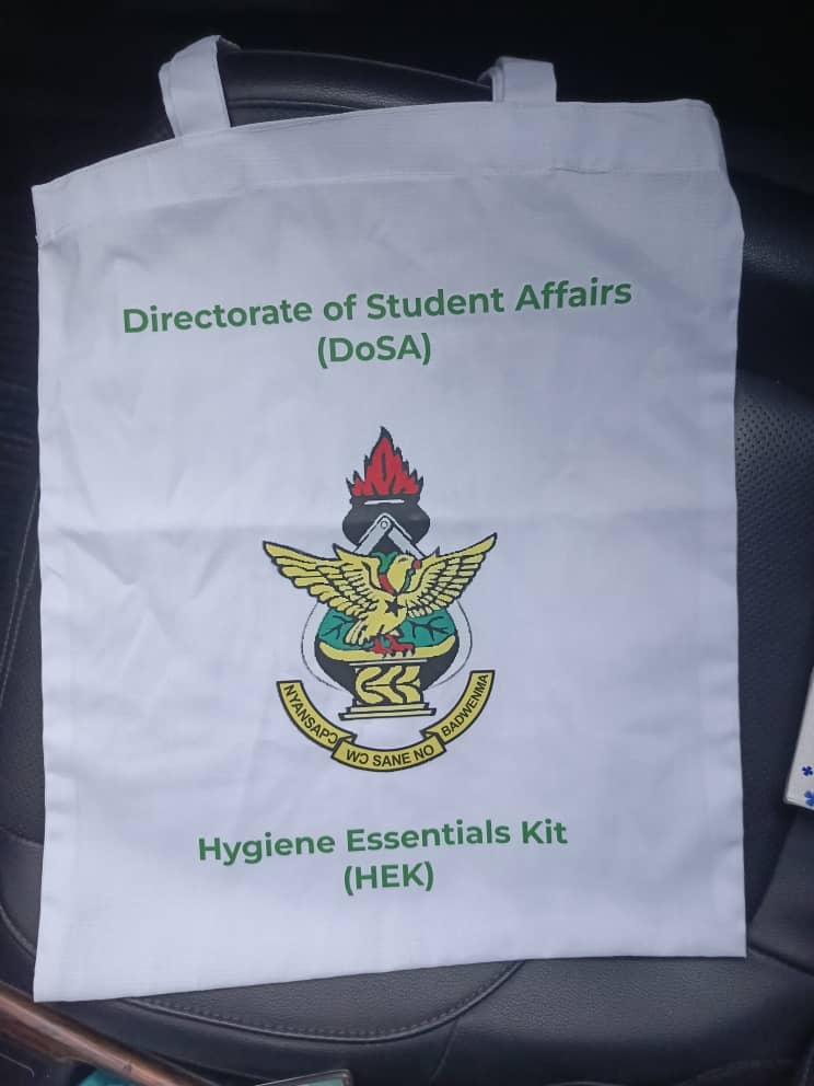 Students Celebrate KNUST's Hygiene Essentials Bank | Kwame Nkrumah ...