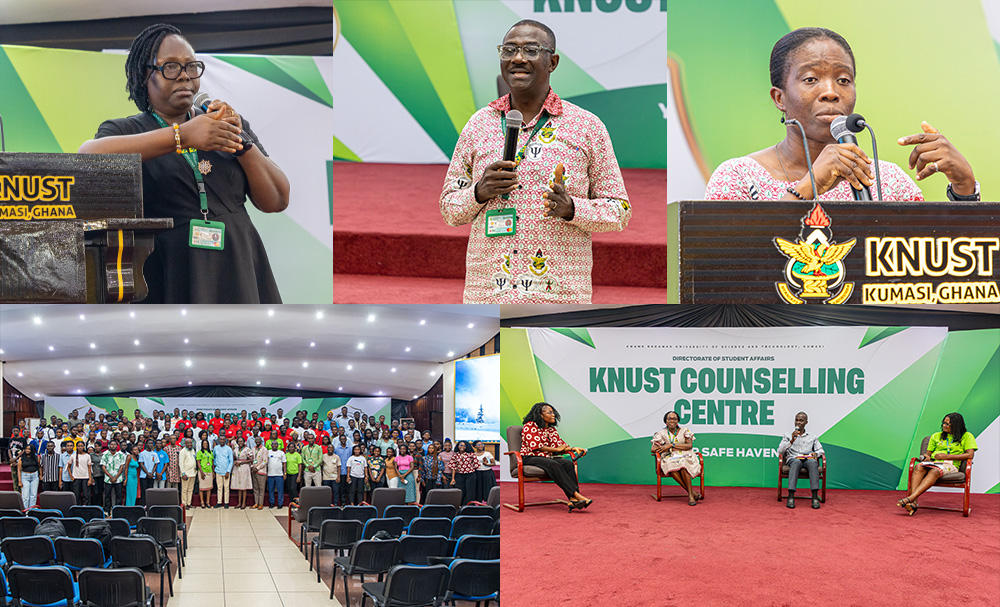KNUST Counselling Centre Engages First-Year Students on Building Habits ...